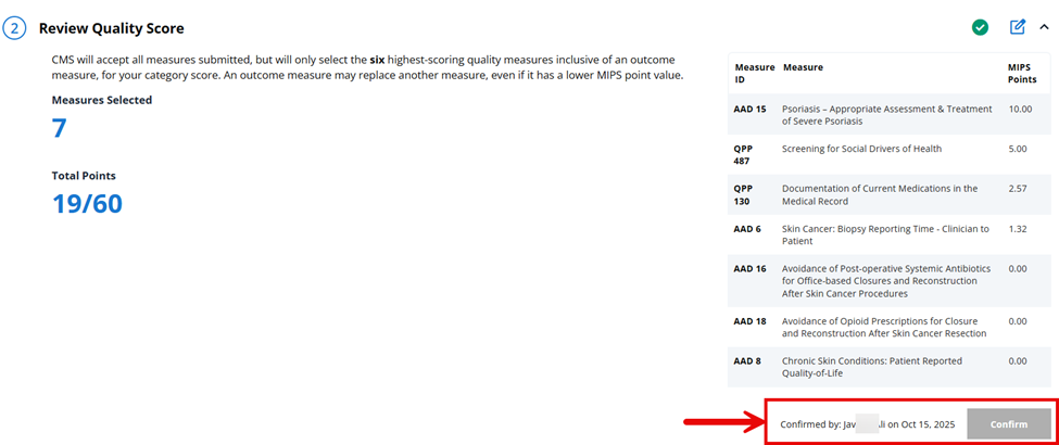 2025 MIPS Submission Training Guide – AAD - Registry & Quality