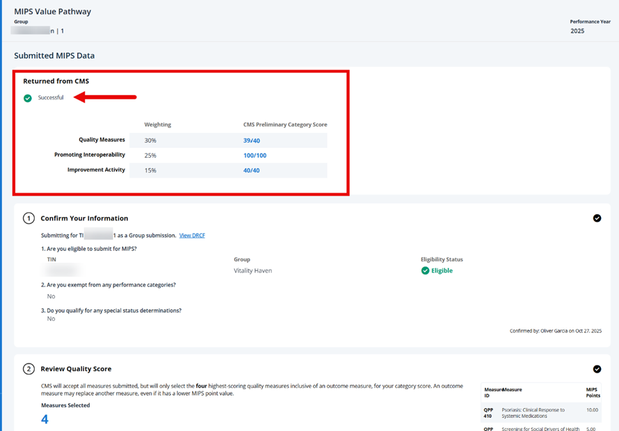 2025 MIPS Submission Training Guide – AAD - Registry & Quality