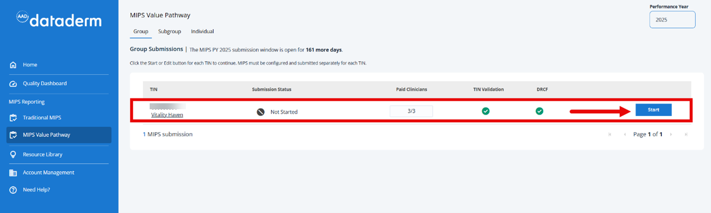 2025 MIPS Submission Training Guide – AAD - Registry & Quality