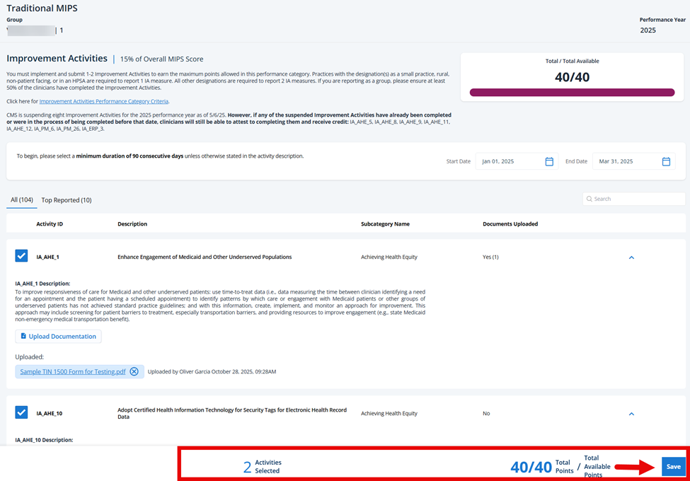 2025 Traditional MIPS Category Training Guide – AAD - Registry & Quality